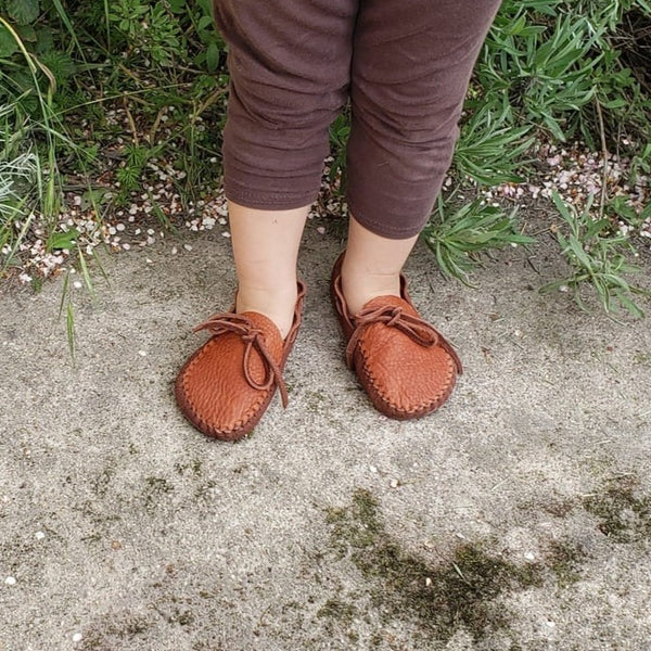 "Baby and Kids" Moccasins VIDEO + PDF Tutorial with Printable Patterns ...