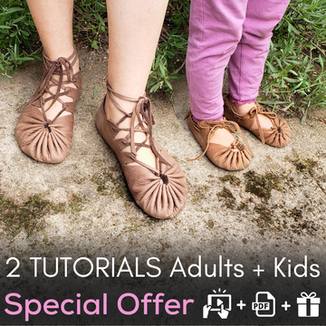 Moccasin Making - Tutorials & Patterns – Earthingmoccasins
