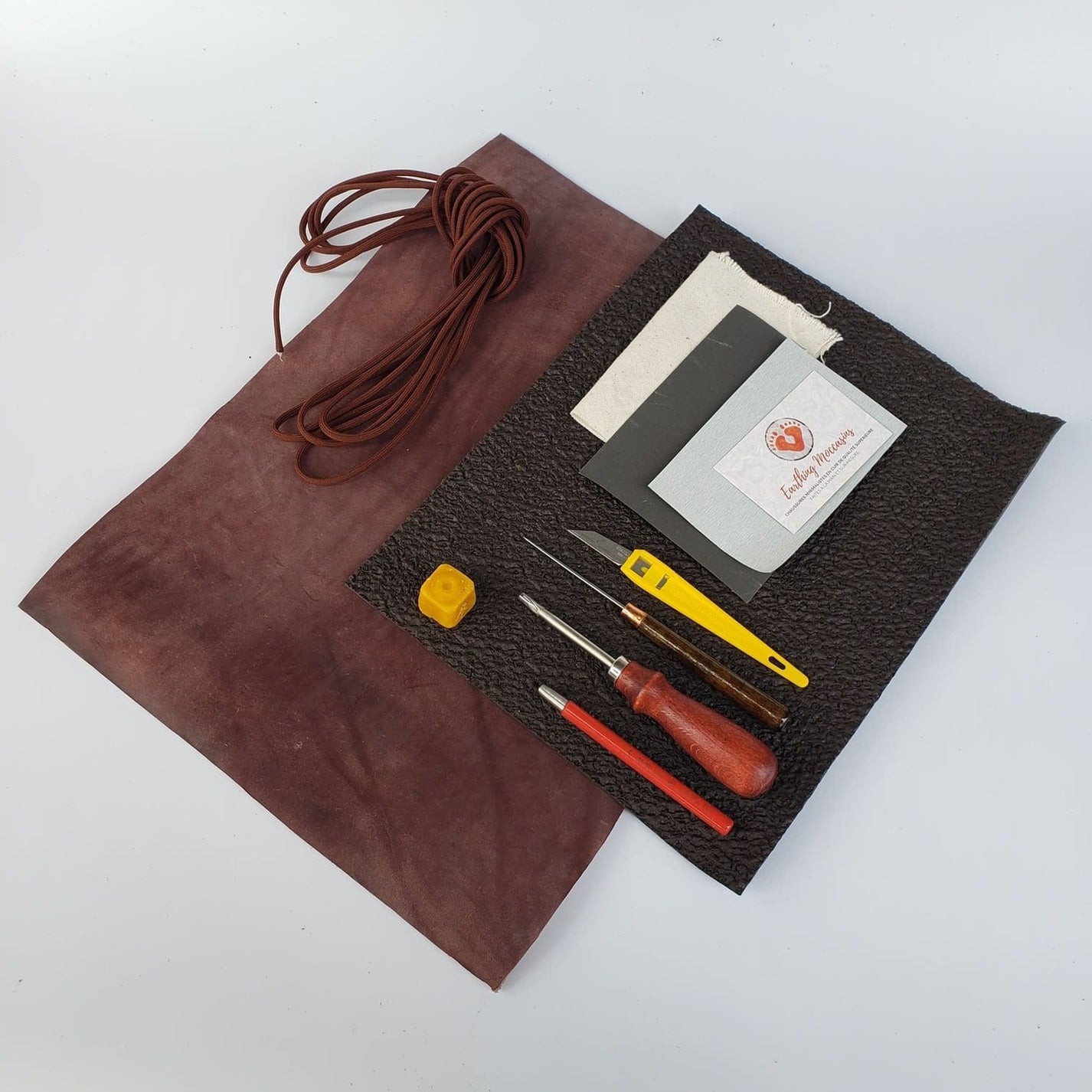 DIY Kit for "Trimini" Minimalist Sandals – Earthingmoccasins