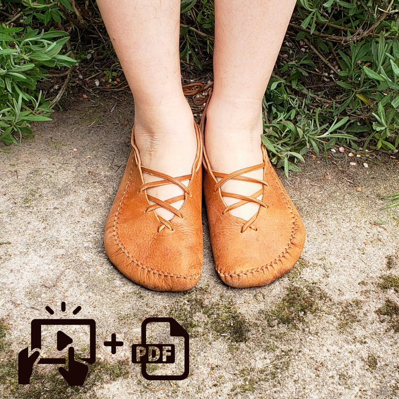 "The Base", 10-in-1 Video + PDF Tutorial about Pattern-Making – Earthingmoccasins