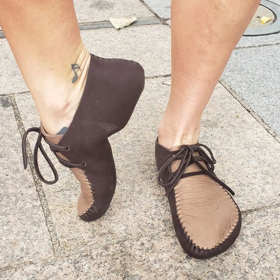 Custom-Made Barefoot Shoes for Runners | Handcrafted Leather Moccasins ...