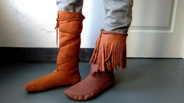 DIY Kit for The "Base" in High Boot Styles – Earthingmoccasins