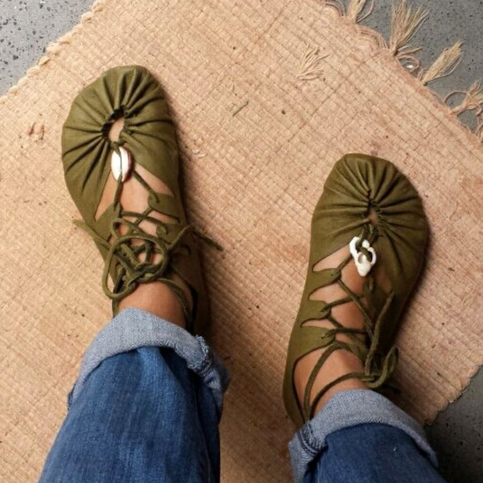 "Sun" Sandals / Custom-Made Barefoot-Sandals – Earthingmoccasins