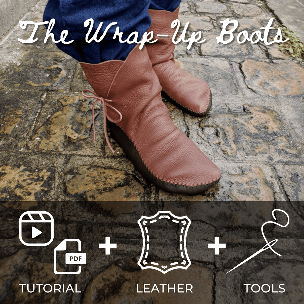 Leather Moccasin and Barefoot Shoe Kit – Shoe Tool Kits Online ...